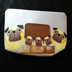 Bags | New Cosmetic Bag Dogs | Poshmark